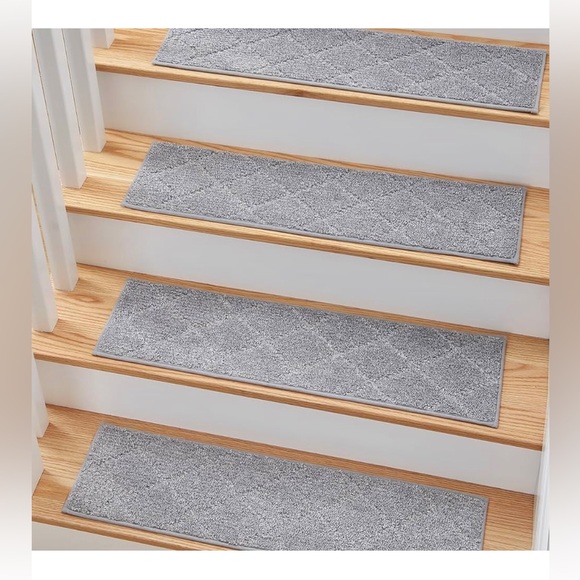 MB!GM | Accents | 5 Pc Mbigm 8 X 3 Carpet Stair Treads For Wooden Steps ...